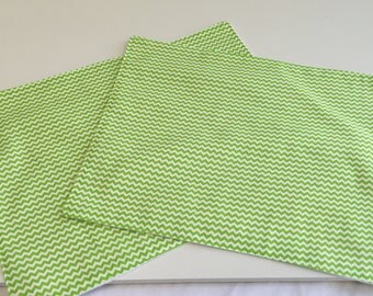 Lime green placemats | Etsy