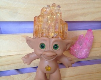 Unique yellow troll doll related items | Etsy