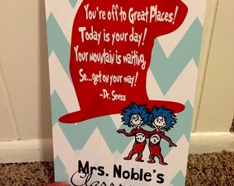 Dr seuss teacher | Etsy