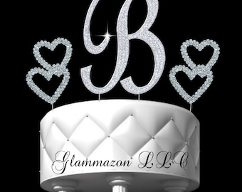 Unique bling cake topper related items | Etsy