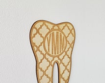 Unique dentist monogram related items | Etsy