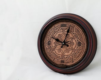 Mandala clock | Etsy