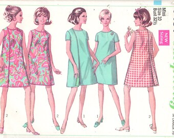 1960s Butterick 5368 Whirl Away Dress Pattern Wrap by mbchills