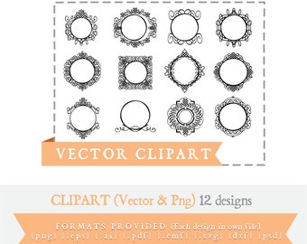 Circular frame | Etsy