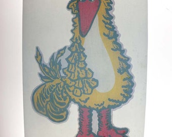 Items similar to Vintage Big Bird Rocking Horse- 1980s Sesame Street ...