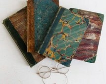 Unique marbled book related items | Etsy