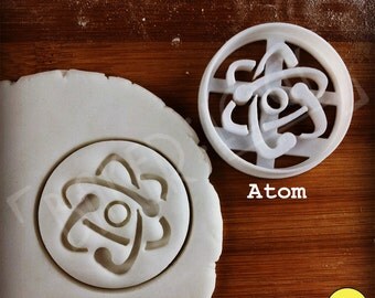 Anatomical Brain cookie cutter Heart cookies cutters by Bakerlogy