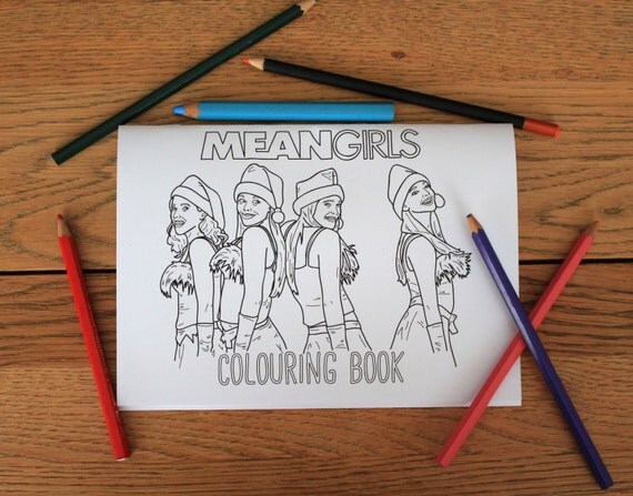 Mean Girls Colouring Book