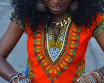 Unique dashiki shirt related items | Etsy