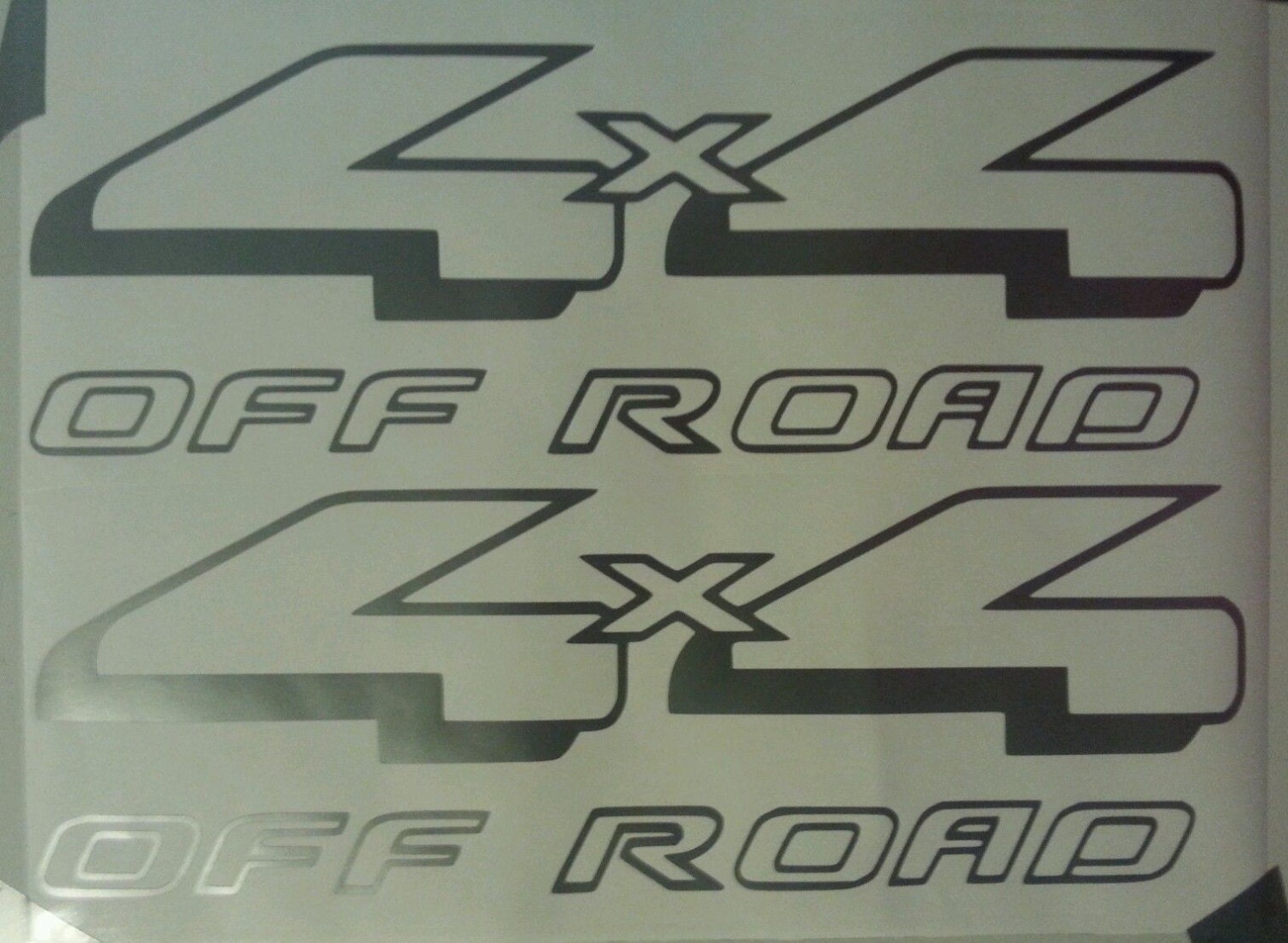 Ford F150 Set of 2 4x4 Off Road Vinyl Decal Stickers Bedside