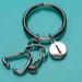 Stethoscope Keychain Lg Stethoscope Key Ring Doctor's