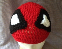 Unique deadpool beanie related items | Etsy