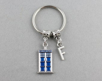 Tardis key chain | Etsy