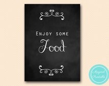 Popular items for food table signs on Etsy