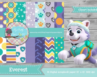 Paw patrol labels | Etsy