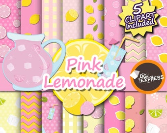 Fresh Lemonade Digital Clipart