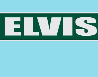 Elvis sign | Etsy