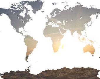 Map Digital Paper Old World Map Paper Printable maps shabby