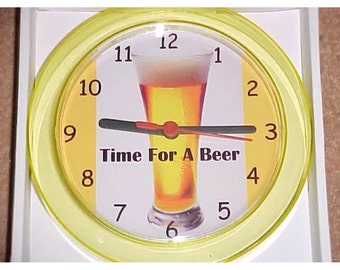 Beer clock | Etsy