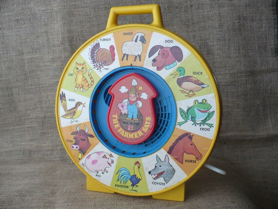 Vintage Mattel See N Say The Farmer Says By Theearlybirdfinds