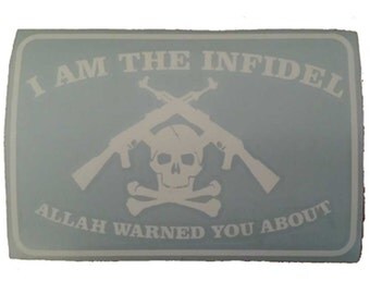 Infidel decal | Etsy