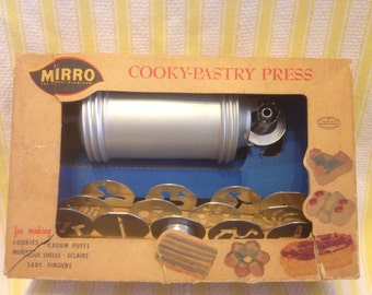 Mirro cookie press | Etsy