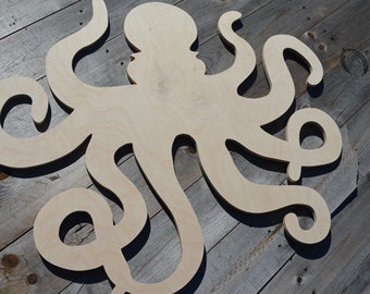 Wooden octopus | Etsy