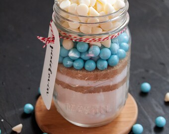 Easter Cookie Mix/ Cookie Mix in a Jar/ Mason Jar Gift/ Mason