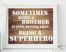 Popular items for being a big brother on Etsy