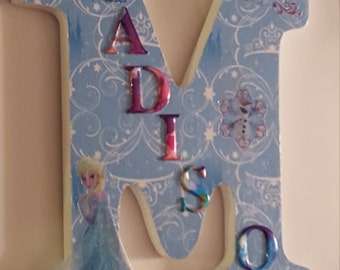 Frozen letters | Etsy