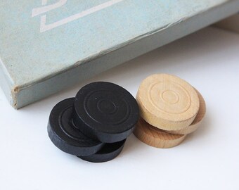 Vintage checkers set | Etsy