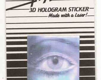 Hologram sticker | Etsy