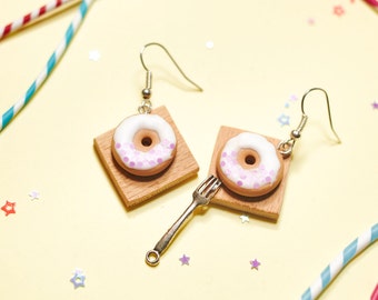 Fimo earrings | Etsy