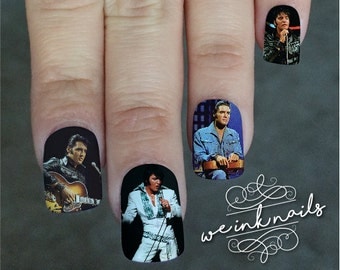 Elvis nails | Etsy