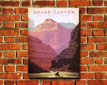 Popular items for grand canyon poster on Etsy