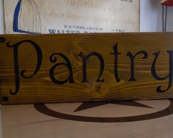 Pantry sign | Etsy