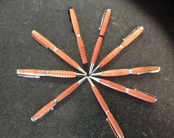 Items similar to Handmade Wooden Pens, Handcrafted Pens, Office Pen ...