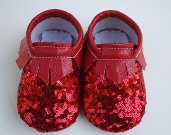 Red ruby slippers | Etsy