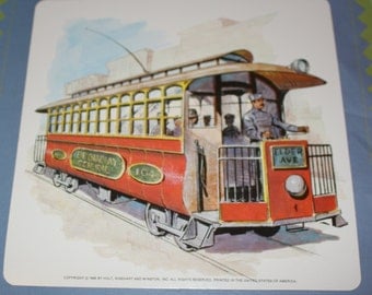 Trolley cards | Etsy