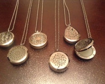 Unique solid perfume locket related items | Etsy