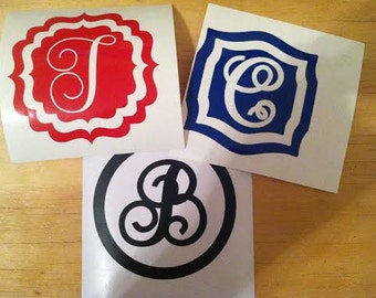 Shape monogram | Etsy
