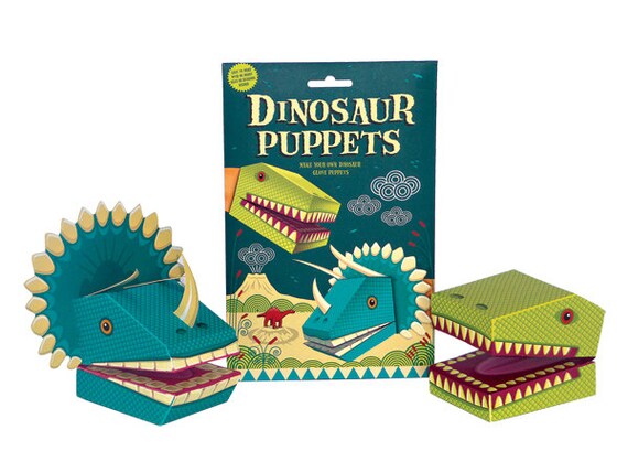 Create Your Own Dinosaur Puppets
