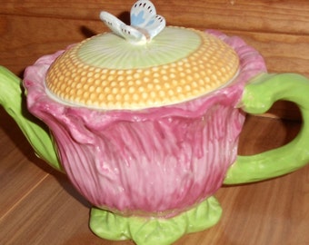 Butterfly teapot | Etsy