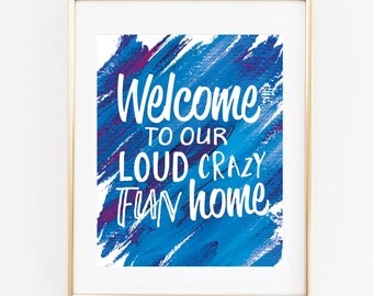 Welcome to our crazy | Etsy