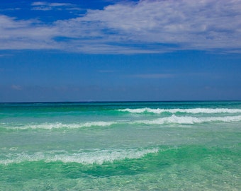 Emerald coast art | Etsy