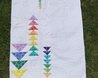 The Modern Flying Geese Quilt Pattern PDF file Immediate