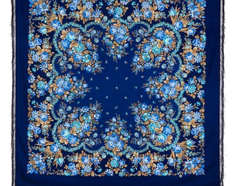 Babushka scarf | Etsy