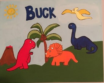 Items similar to Happy T-Rex on Etsy