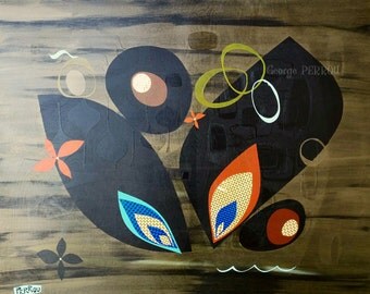 Art by George Perrou by TheAtomicNest on Etsy