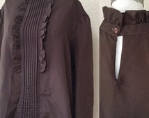 Unique ruffled tuxedo shirt related items | Etsy